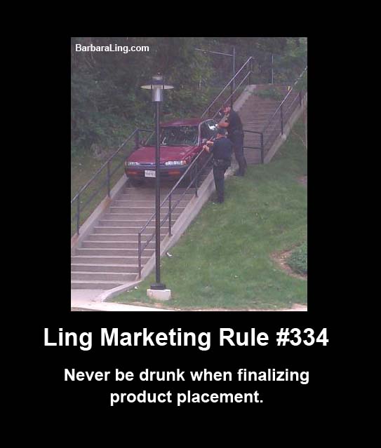 Effective Product Placement – Ling Marketing Rule!